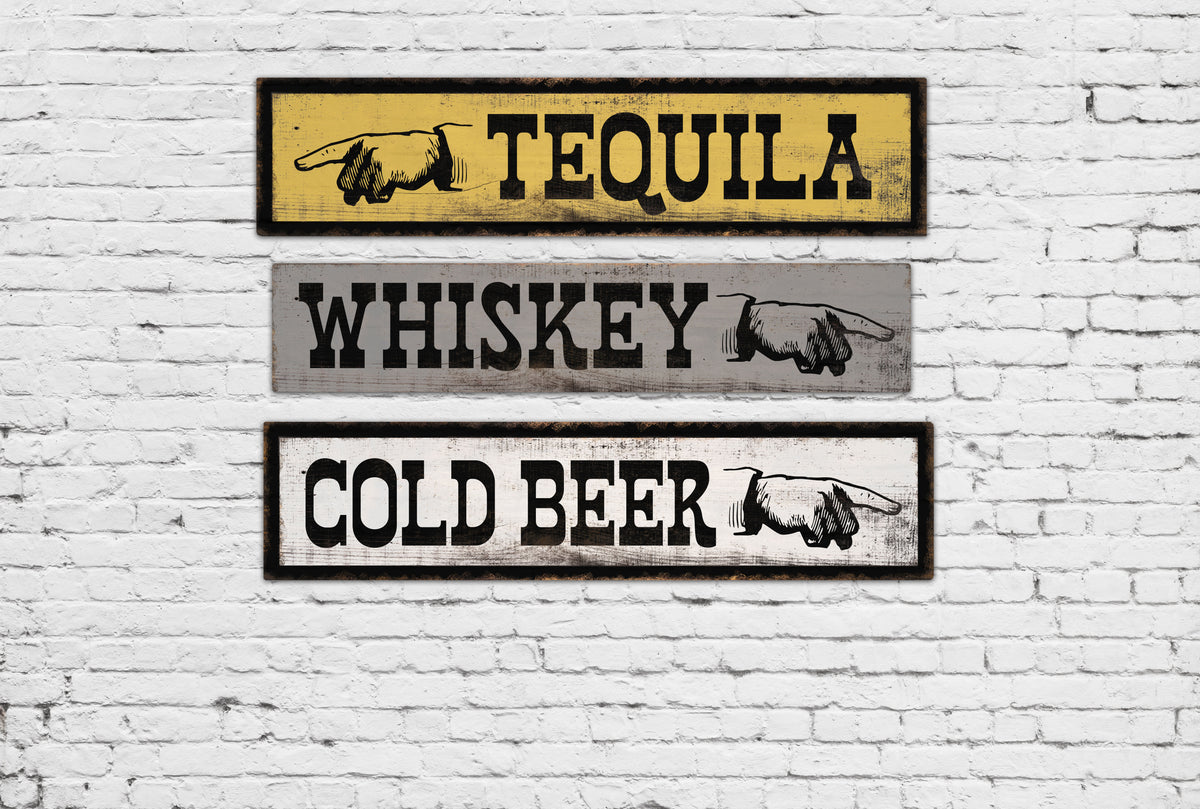 Rustic Bar Signs | Winni Made